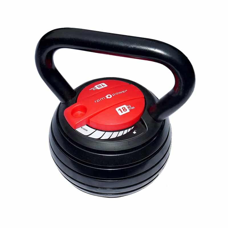 Adjustable Kettlebell 18kg (7 Weights in 1) | RPM Power®